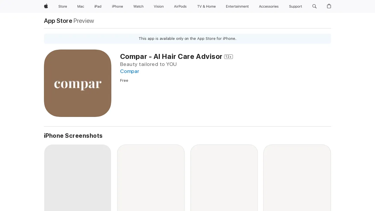 Compar - AI Hair Care Advisor - BestofAI